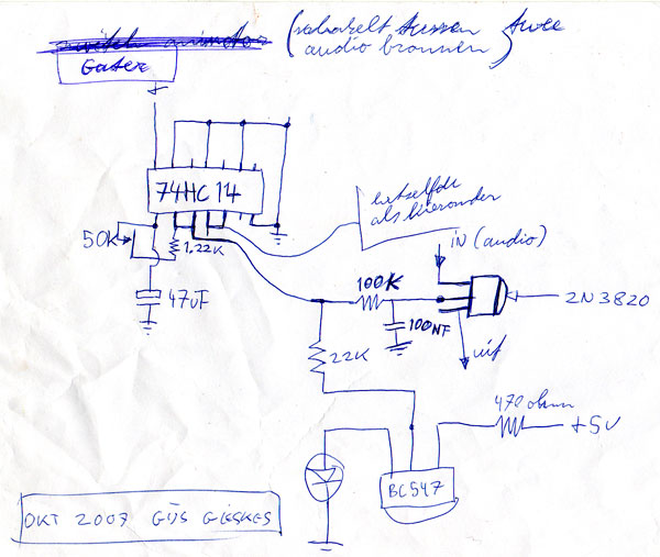Automated switching between audio sources. The gater switches between ...